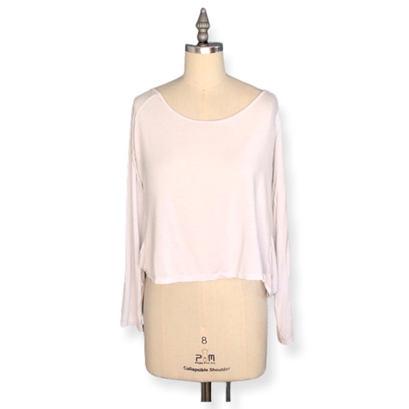 Tops | Backless Draped Long Sleeve Top 46 | Poshmark